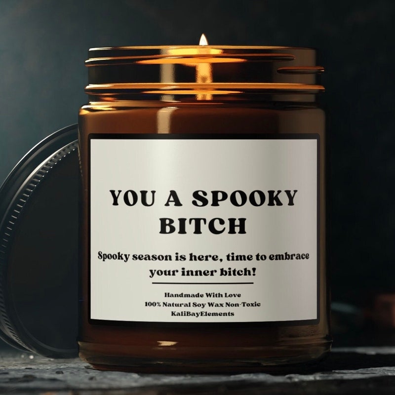 Halloween Candle - Etsy