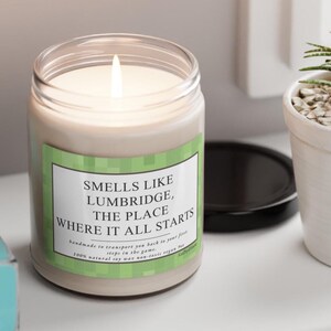 Runescape Candle Smells Like Lumbridge Soy Candle OSRS Merch for Fans ...