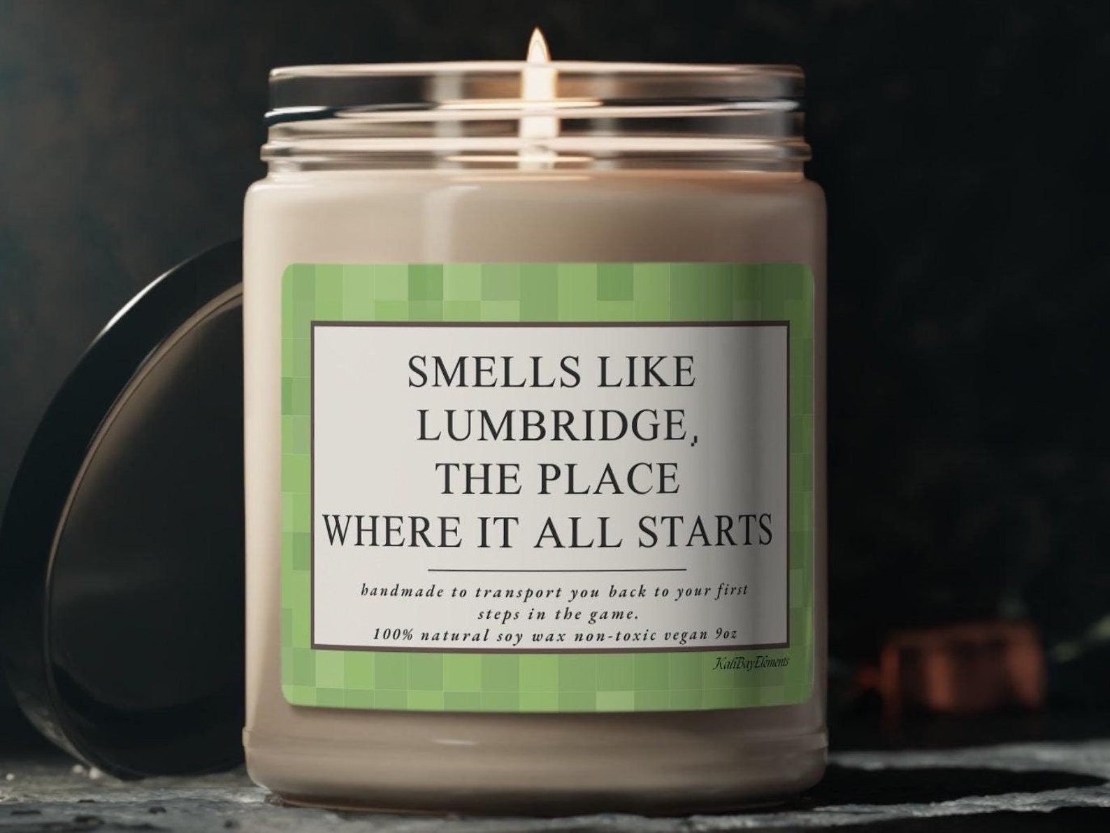 Runescape Candle Smells Like Lumbridge Soy Candle OSRS Merch for Fans ...