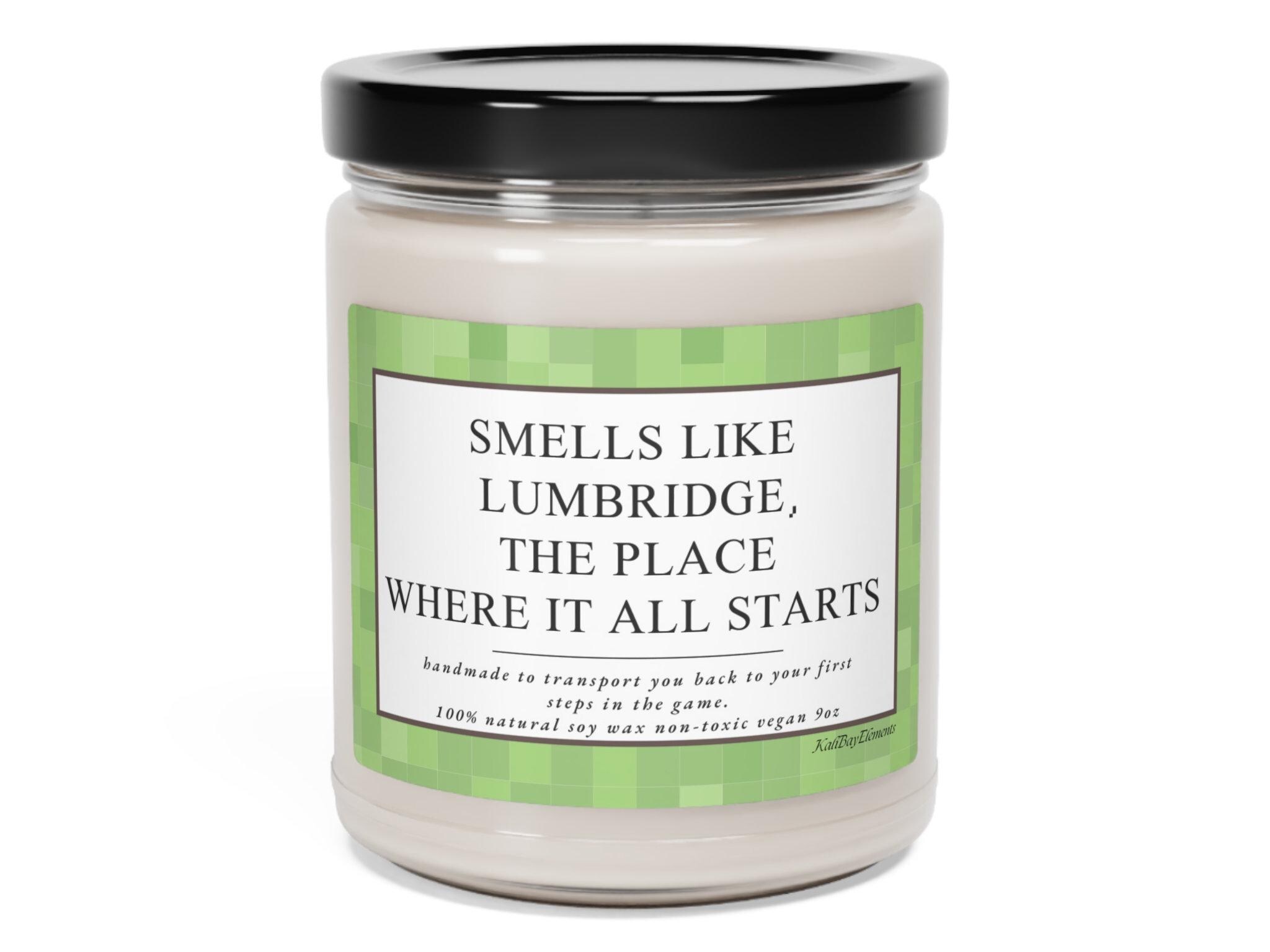 Runescape Candle Smells Like Lumbridge Soy Candle OSRS Merch for Fans ...