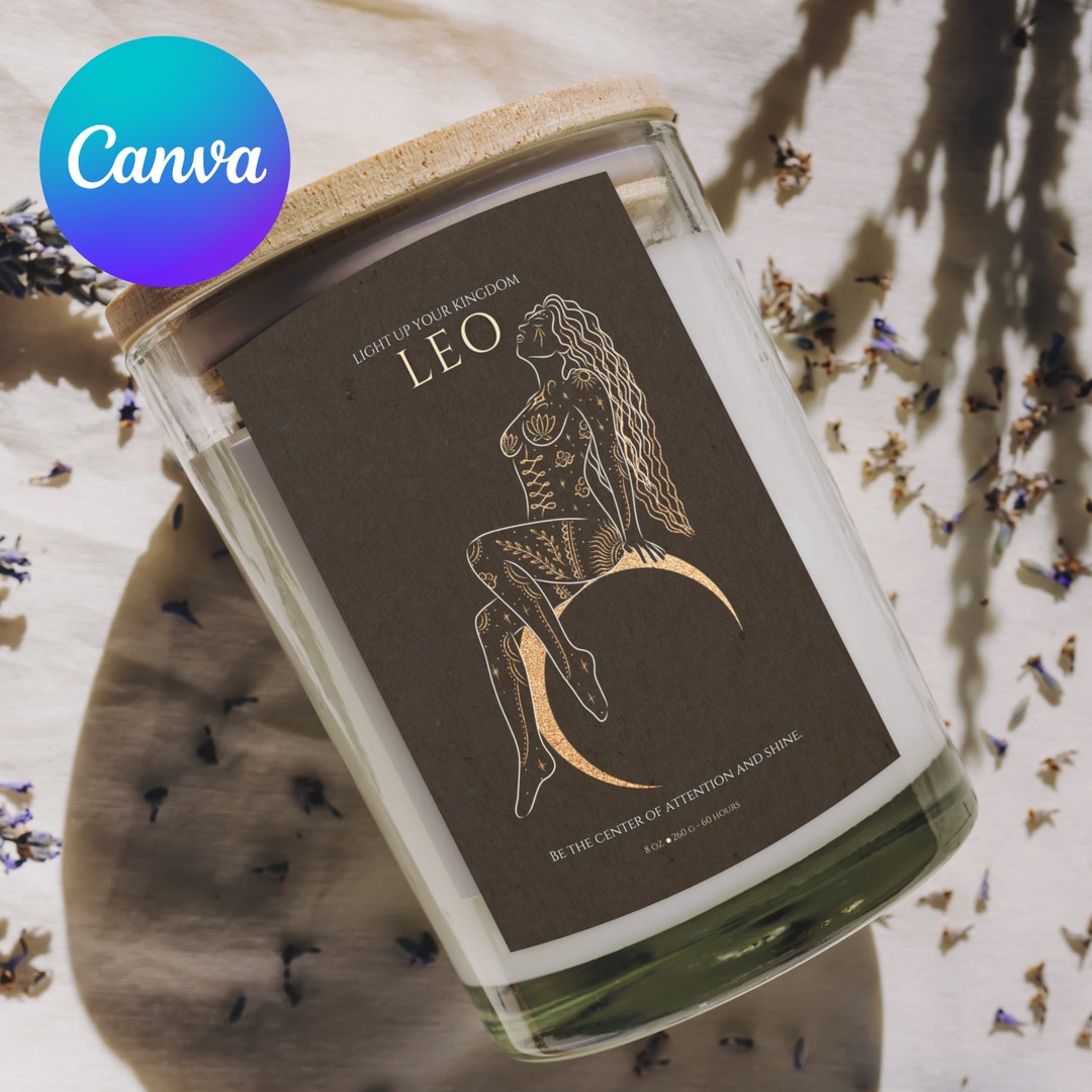 Illuminate Your Space: DIY Astrology Candle Stickers | Complete Set of ...