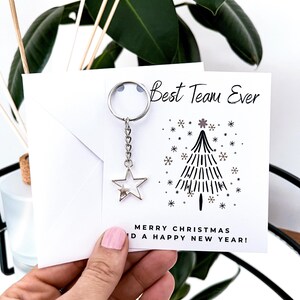 Best Team Ever Christmas Card, Christmas Gift for the Team , Thank You ...
