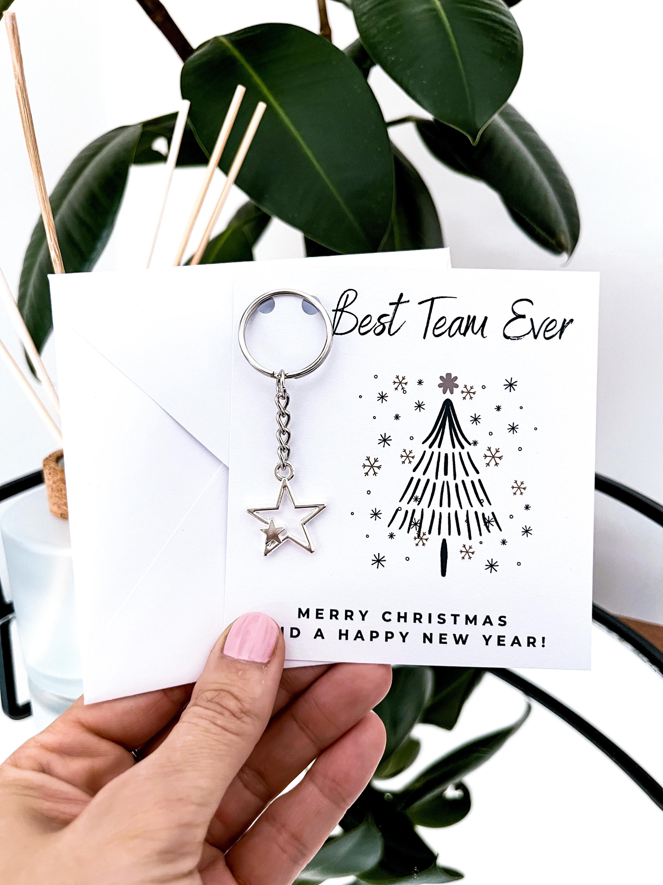 Best Team Ever Christmas Card, Christmas Gift for the Team , Thank You ...