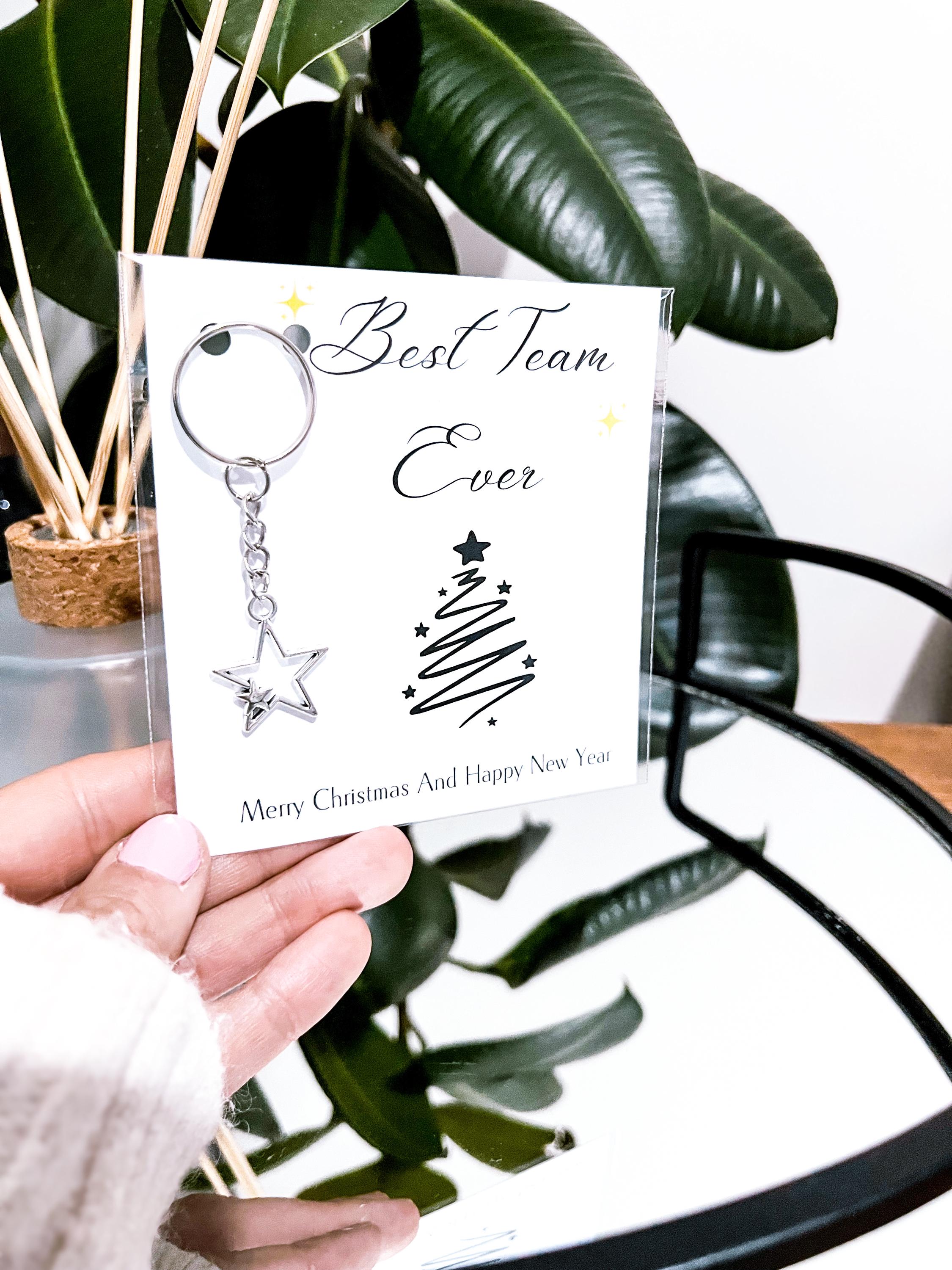 Best Team Ever Christmas Card, Christmas Gift for the Team , Thank You ...
