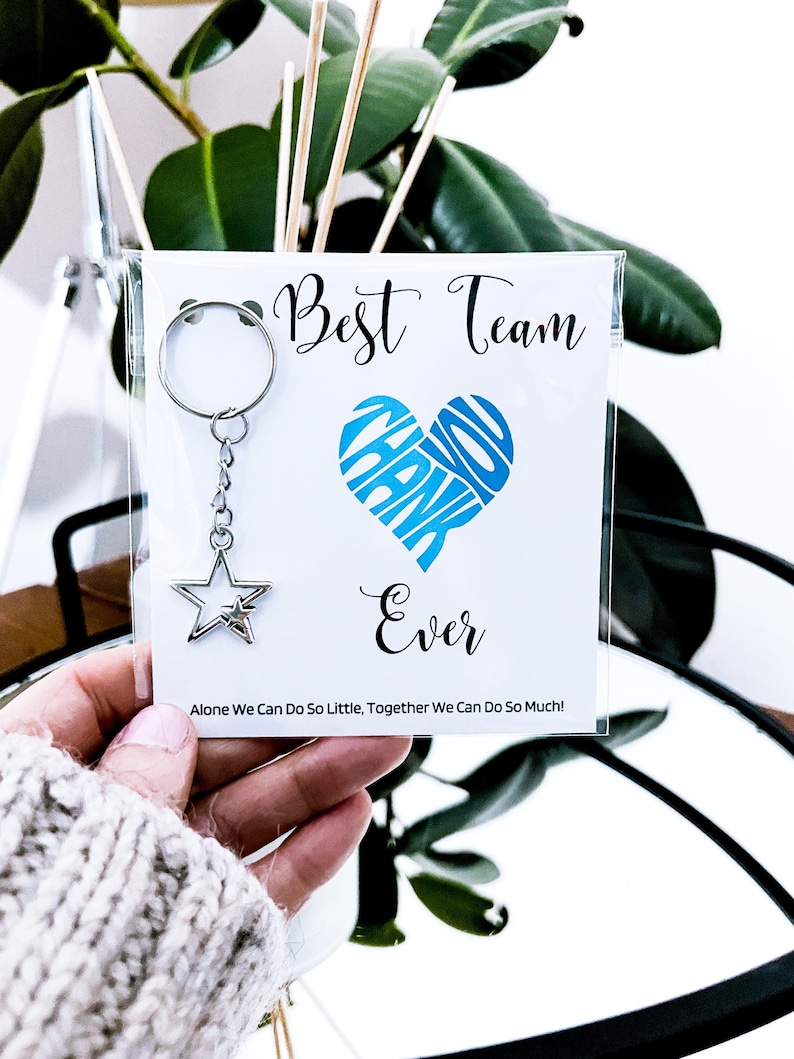 Best Team Ever Card, Team Appreciation Gift, Thank You Gift, Gratitude ...
