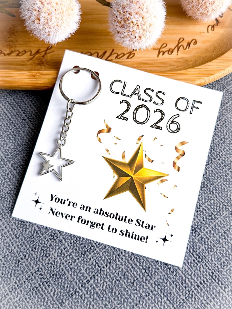 Class of 2026 Card, Gift for Pupils, Gift From the Teacher, Class of ...