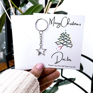 Christmas Card for Doctor , Christmas Gift for Doctor , Secret Santa ...