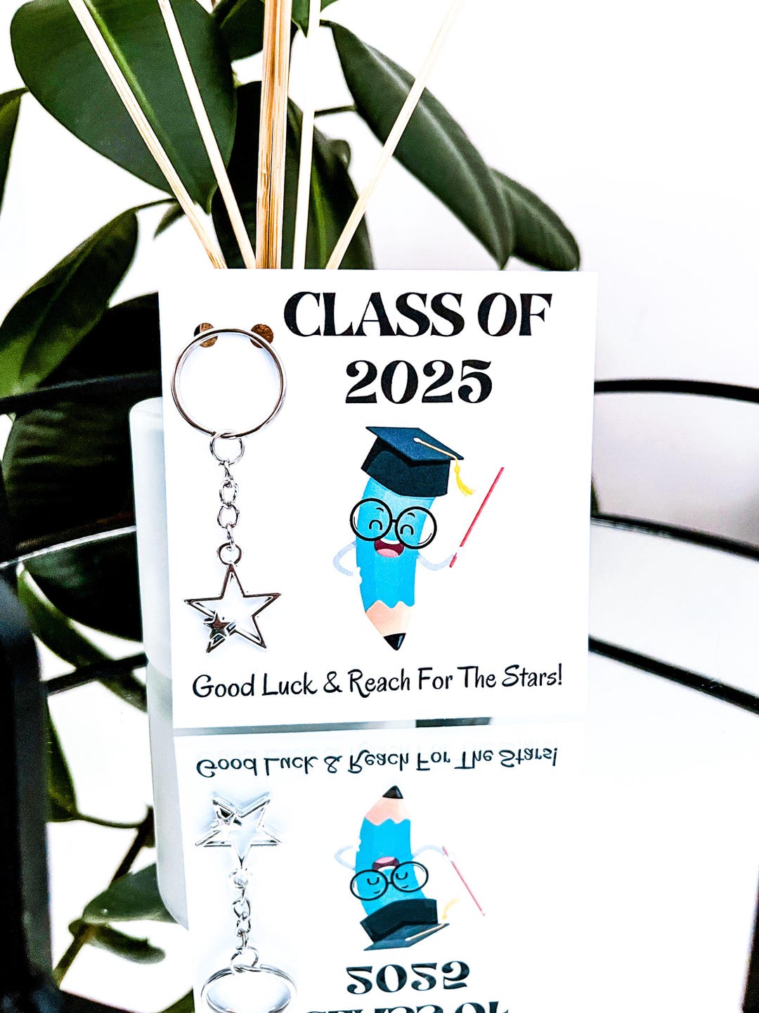 Class of 2025 Card With Star Keyring: Gift for Students - Etsy