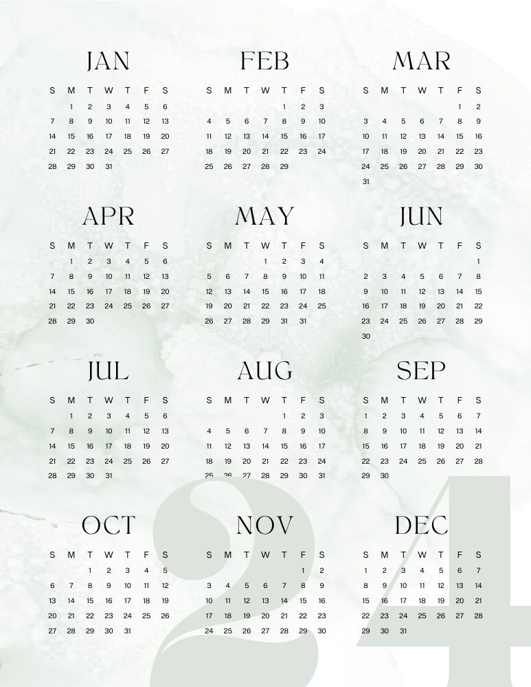 2024 Budget Planner printable - Etsy