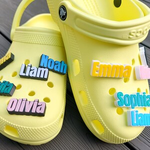 Personalized Croc Name Charms Custom 3d-printed Shoe Charms - Etsy