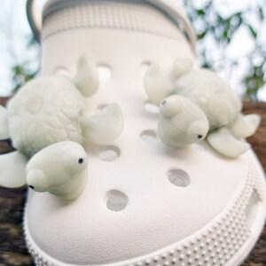 Glow in the Dark Turtle Crocbuddy 3D Jibbitz Luminous Shoe Charms - Etsy