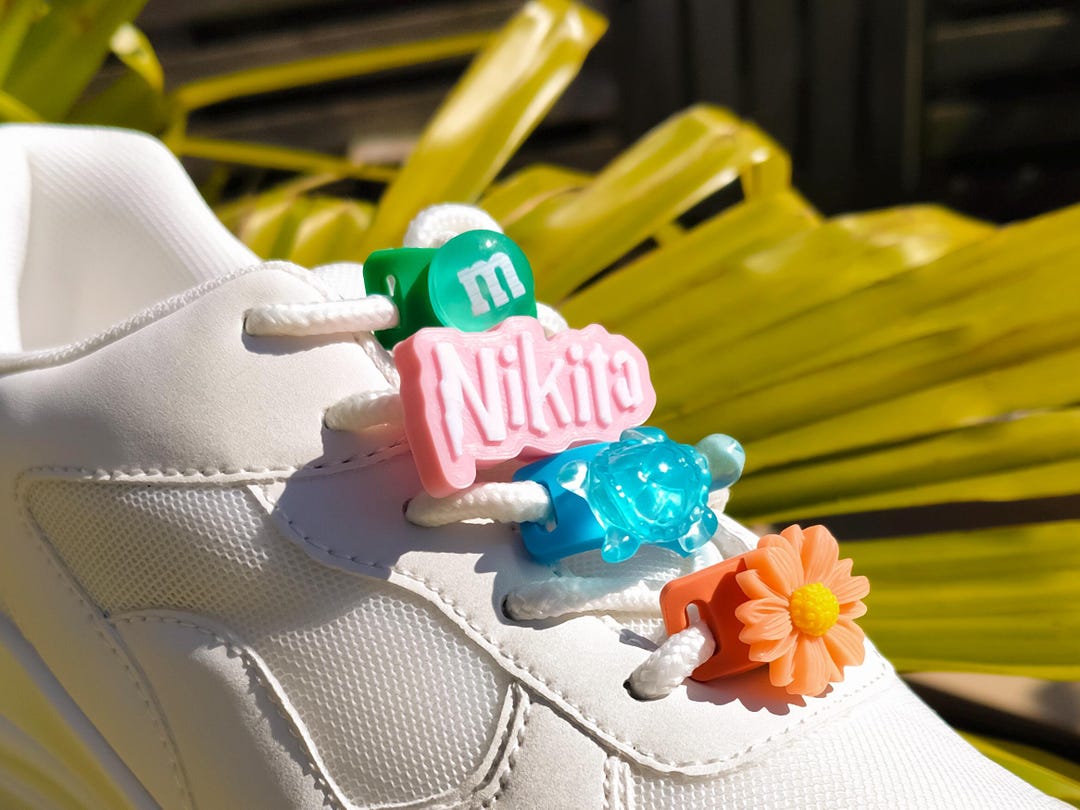 Shoelace Charm Clips Set of 4 | Turn Any Laced Shoes Into Charm ...