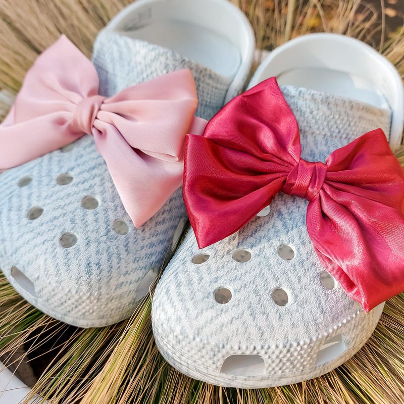 Bow Shoe Clips - Etsy