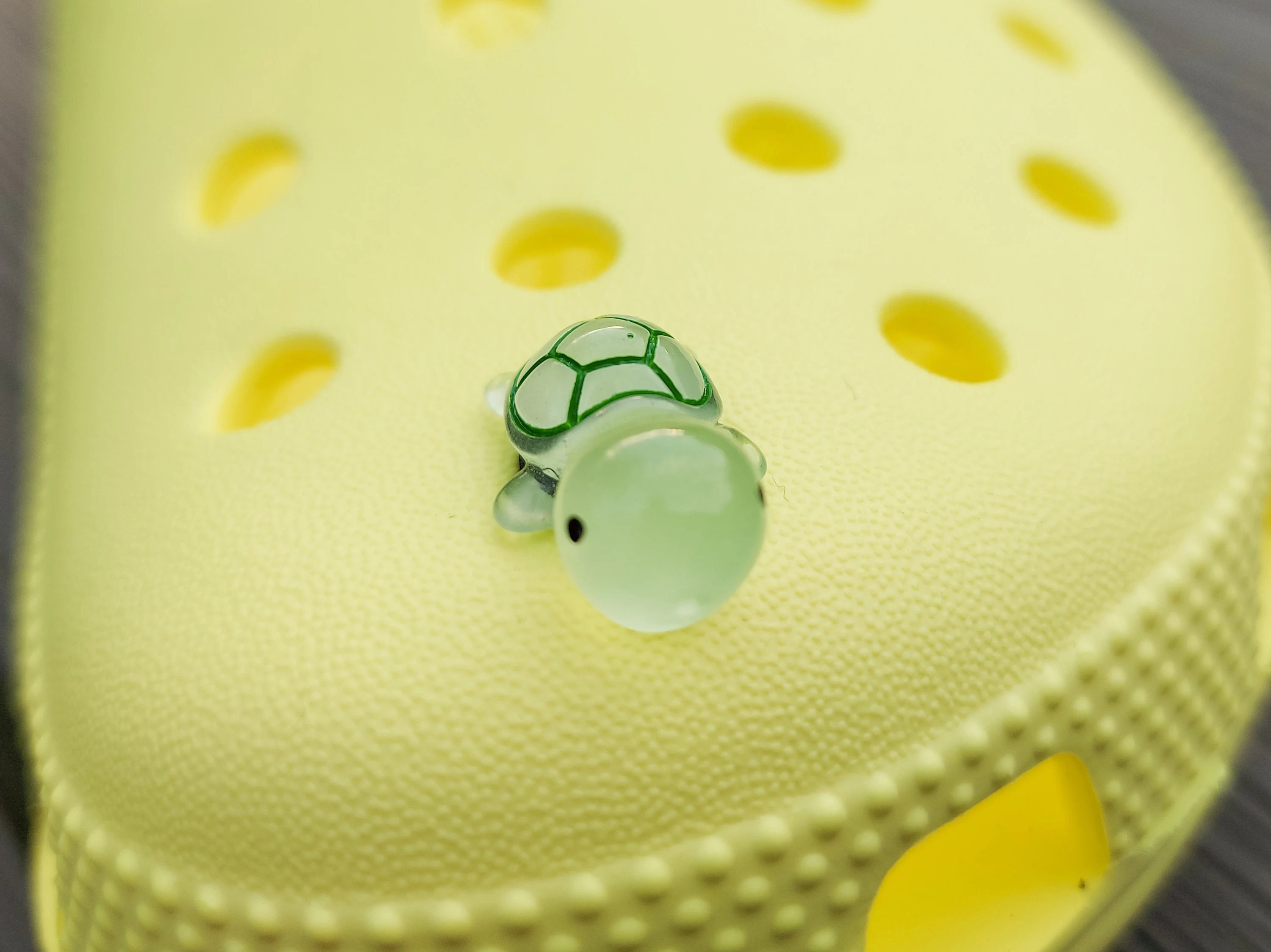 Luminous Turtle Shoe Charms | Glow in the Dark Tortoise Shoe Clips - Etsy