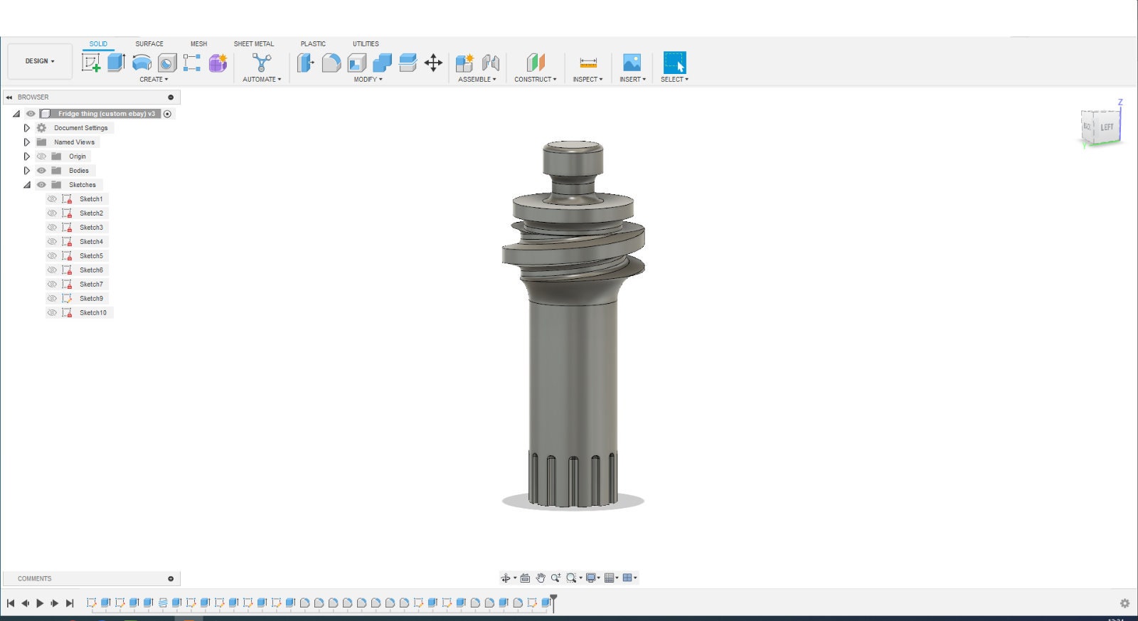 3D Printing Service CAD Design 3D Model Custom 3D Printing CAD Service ...
