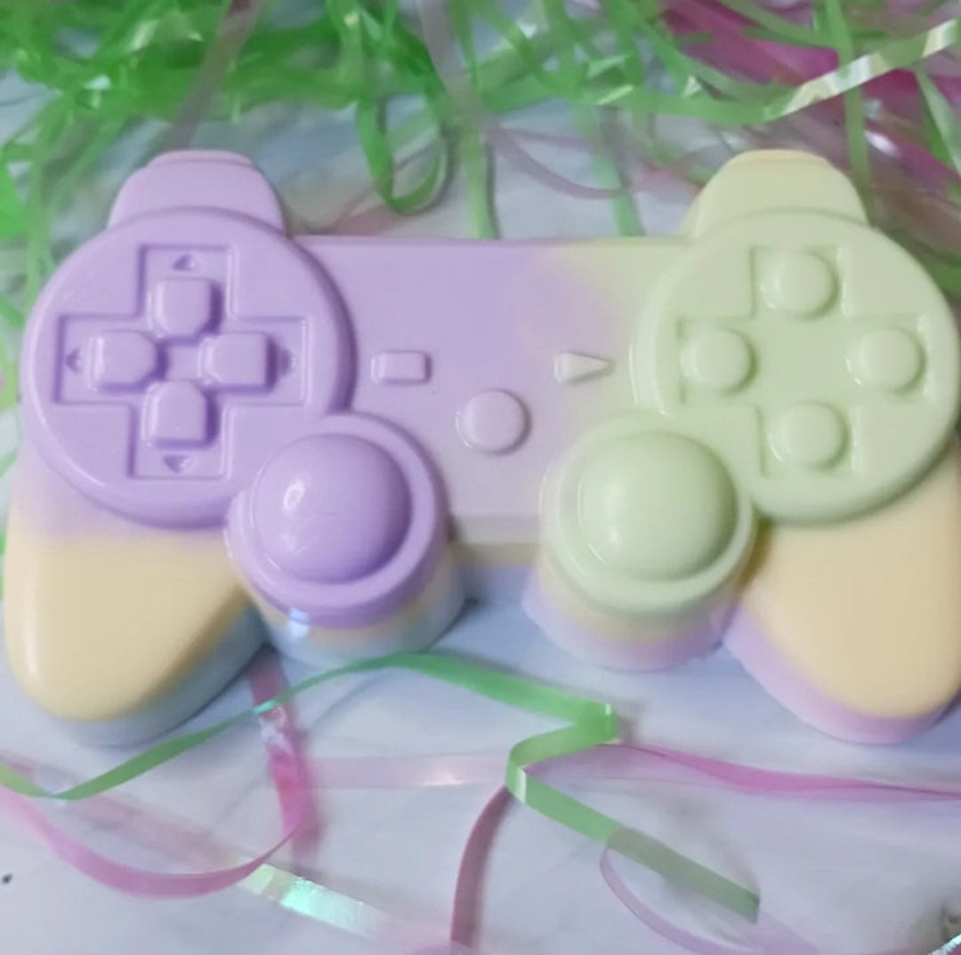 Kawaii Video Game Controller Soap for Gamer, Pastel Colors Soap Easter ...