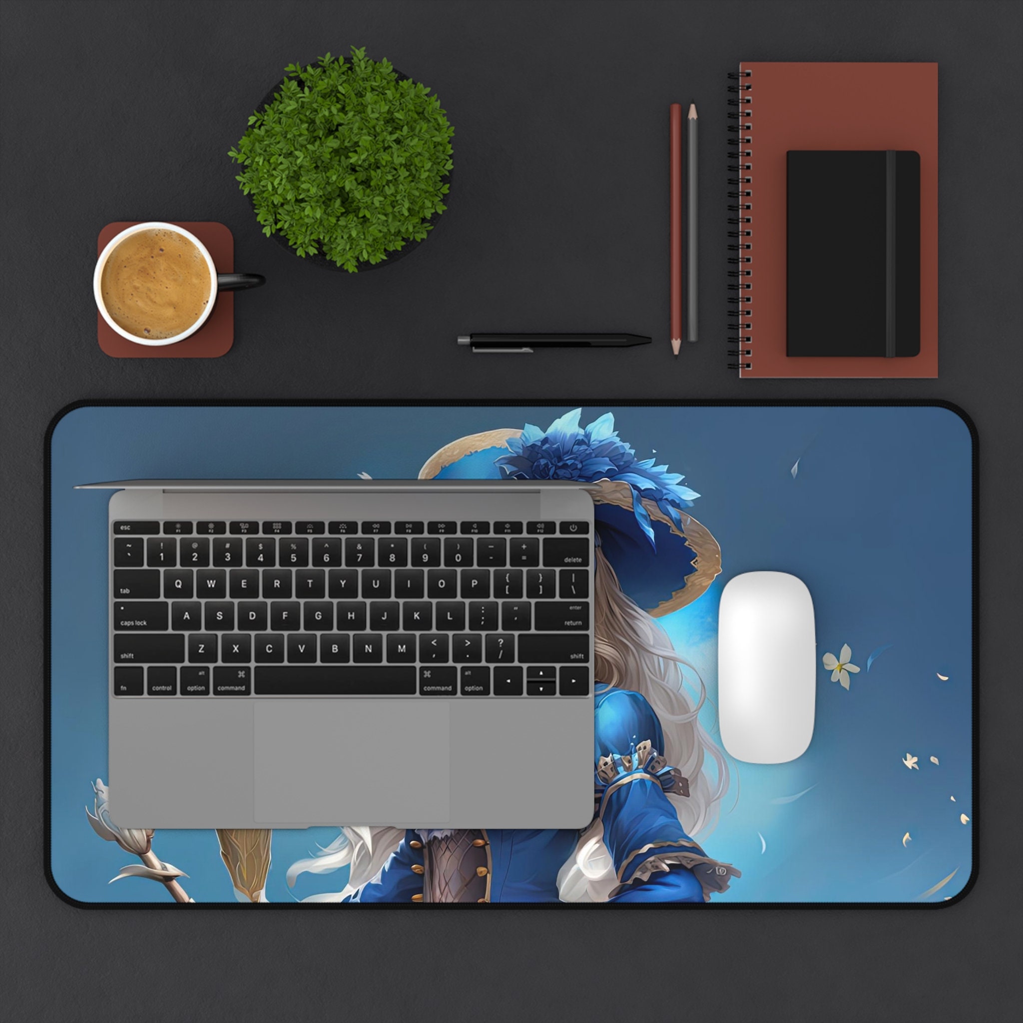 Genshin Impact Girl Desk Mat, Genshin Impact Theme Mouse Mat, Genshin ...