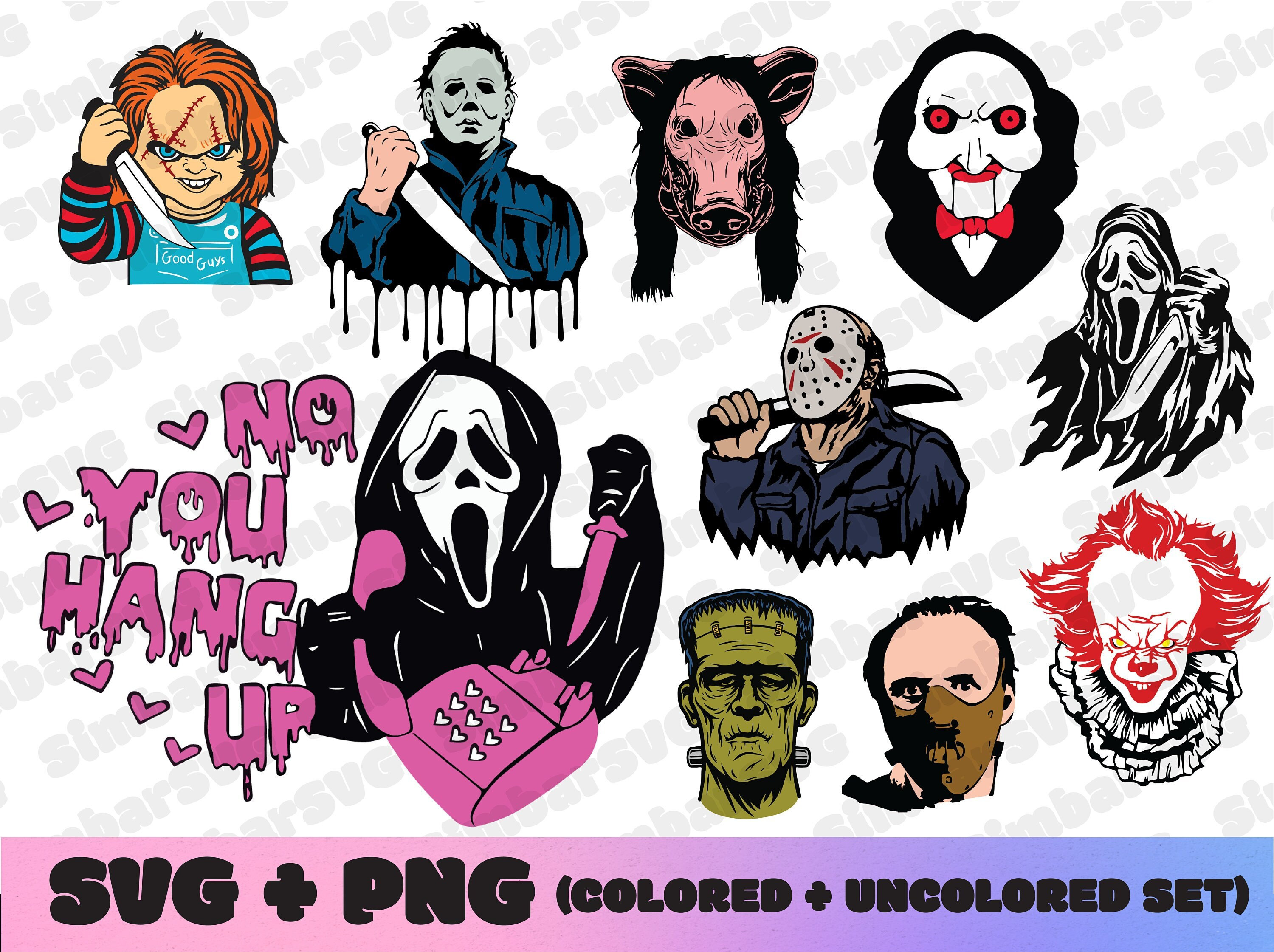 Halloween Svg, Horror Movie Svg, Horror Svg, Jason Svg, Scream Svg ...