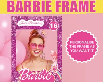 Glittered Instagram Selfie Frame Personalised Custom Photo - Etsy UK