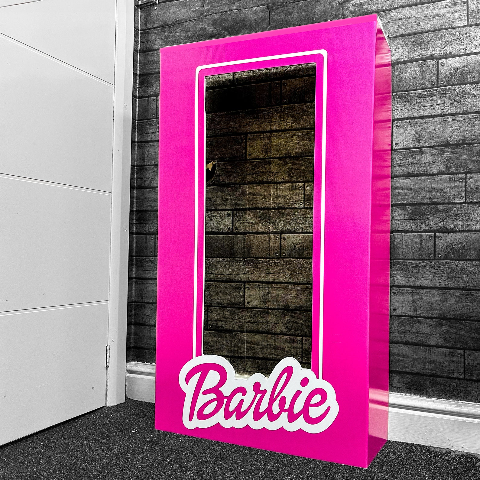 Barbie Box 4ft Kids Size Prop Birthday Barbie-themed Items Photo Frame ...