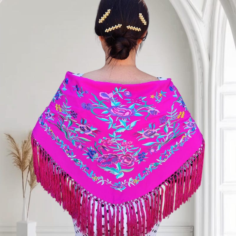 Spanish Shawl - Etsy