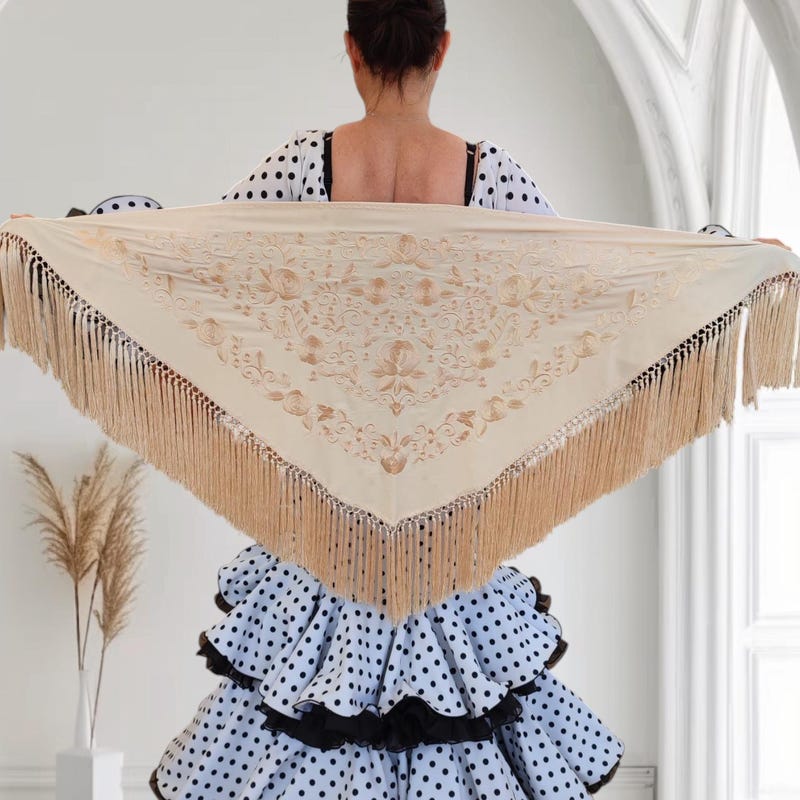 Flamenco Shawl - Etsy
