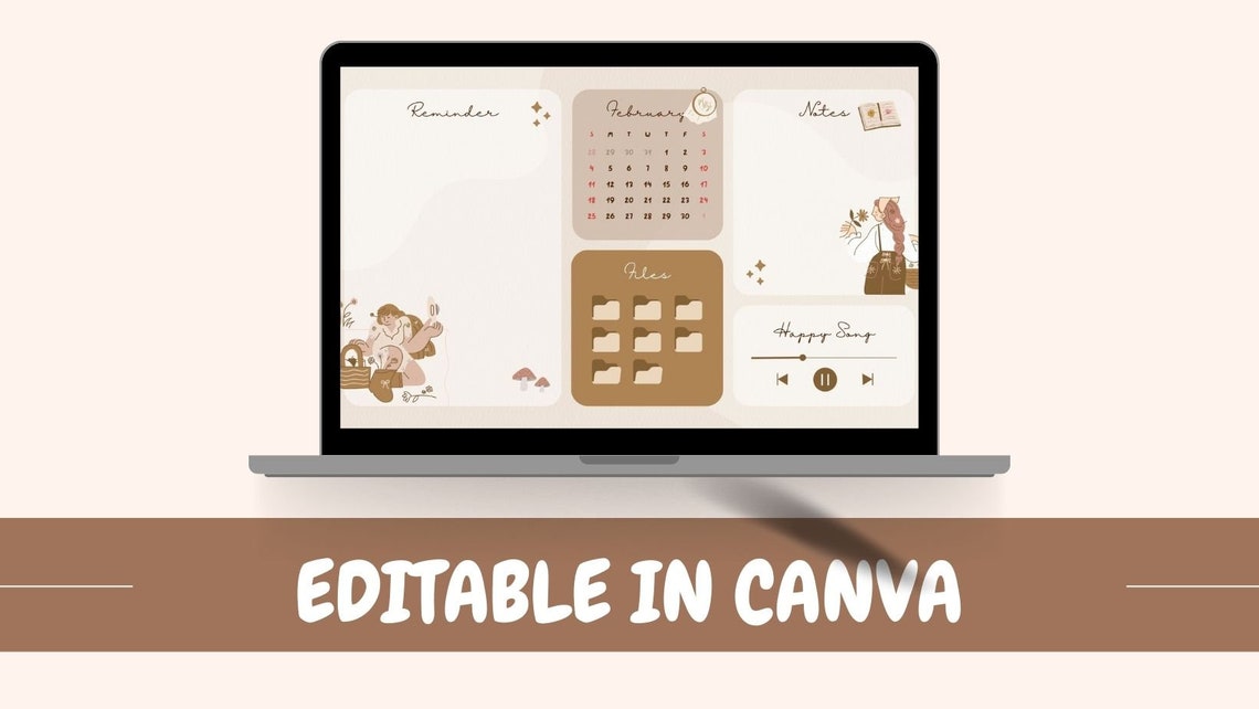 EDITABLE Desktop Wallpaper Organizers Folder Icons for Mac - Etsy