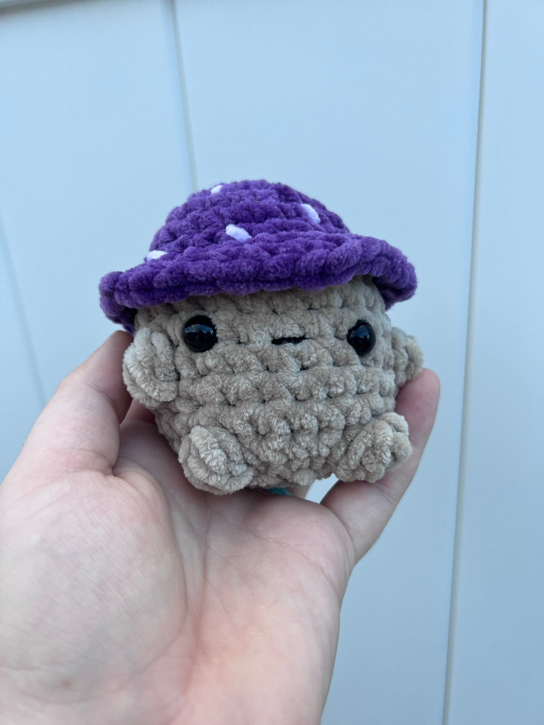 Mini Mushroom Funguy Crochet Plush Toy - Made to Order - Etsy