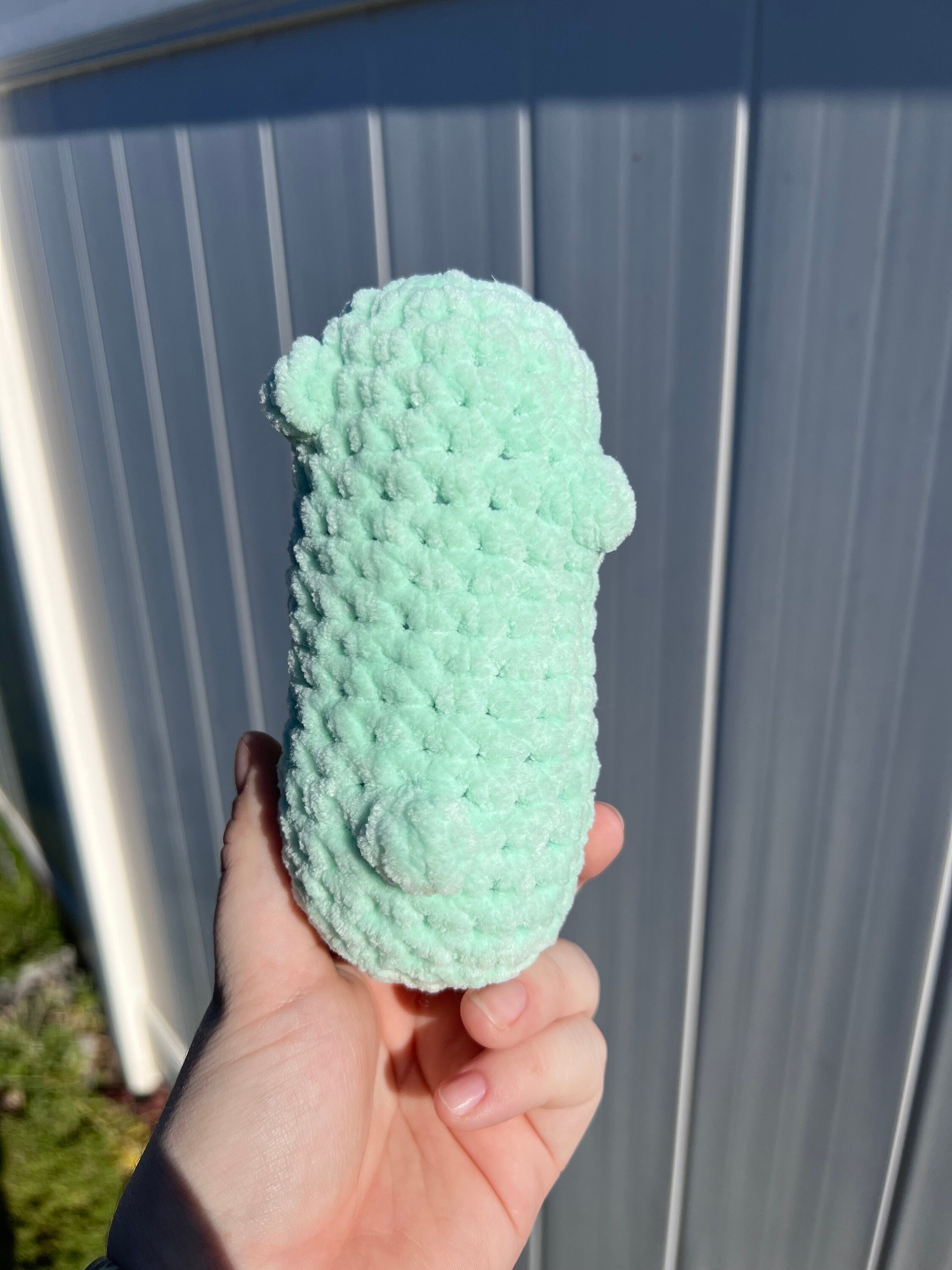 Pickle Plushie Crochet Squishy Friend Made to Order - Etsy