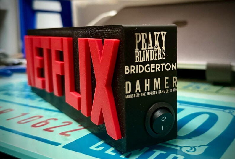 NETFLIX Led Lamp - Film TV Series - Home Decorations - Living Room ...