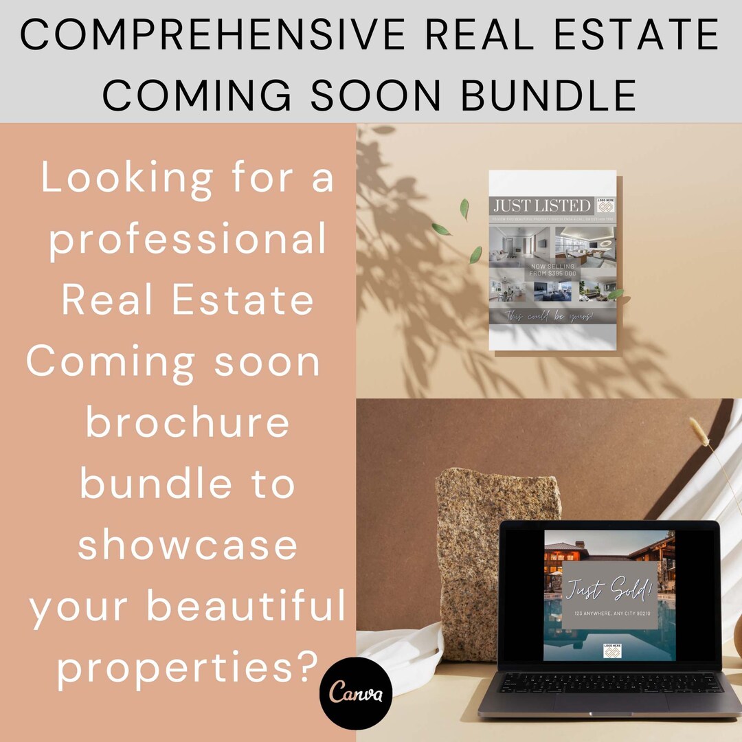 Real Estate Coming Soon Flyers: Canva Template (digital Download) - Etsy