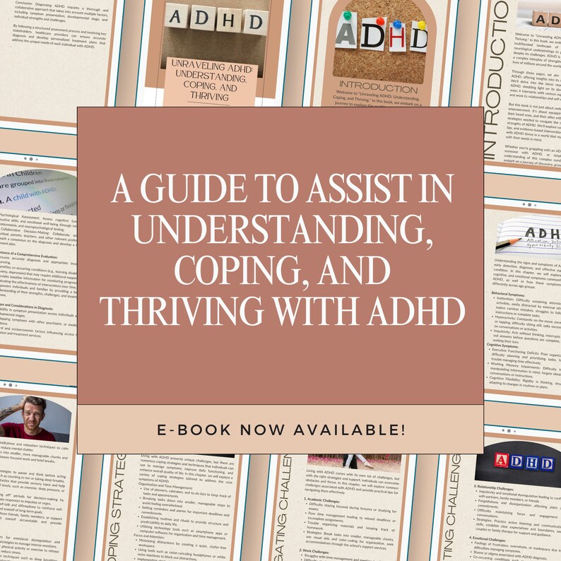 ADHD Guide, Unraveling ADHD, Support, Understanding and Coping ...