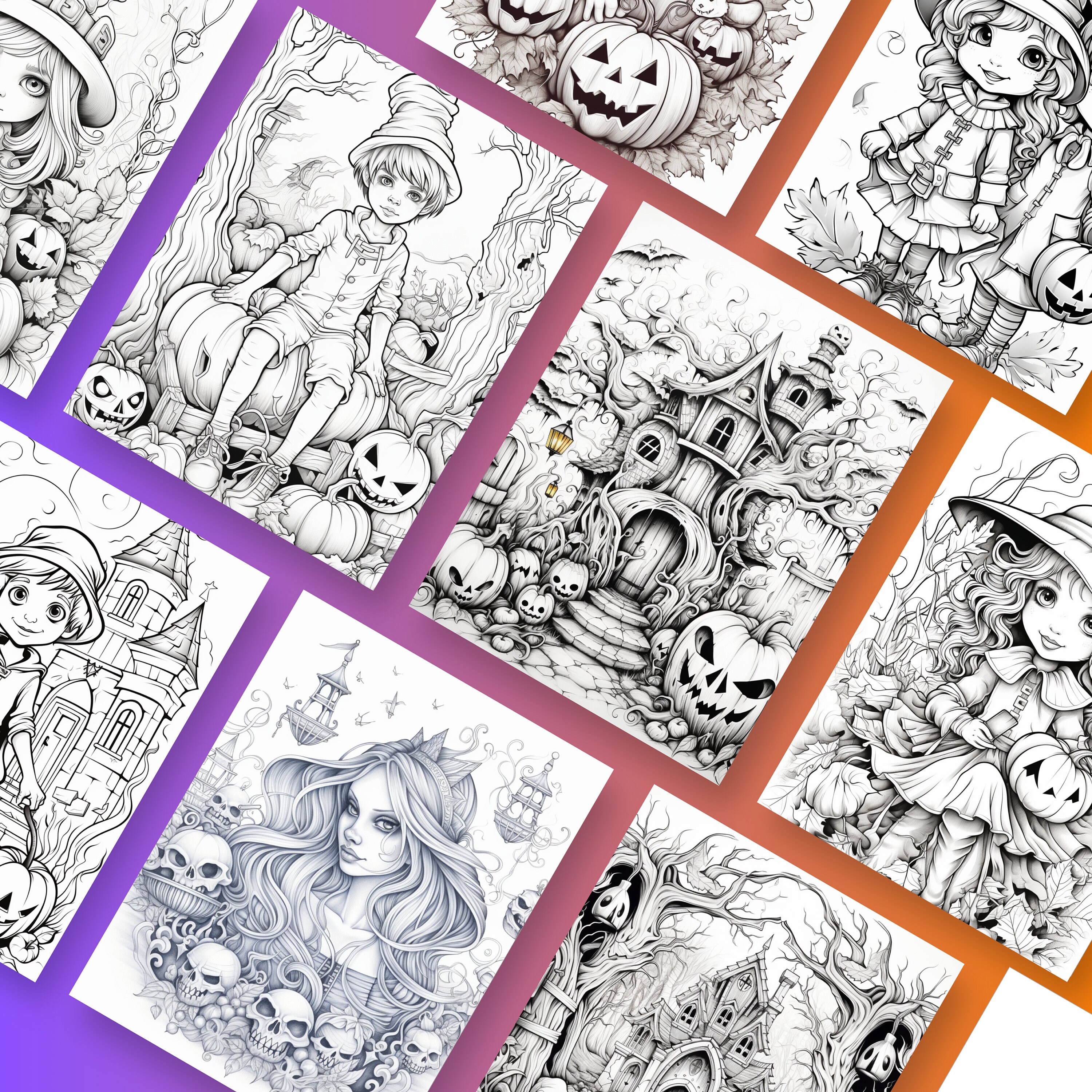 Kids Coloring Pages, Halloween Coloring Pages, Printable Coloring Pages ...