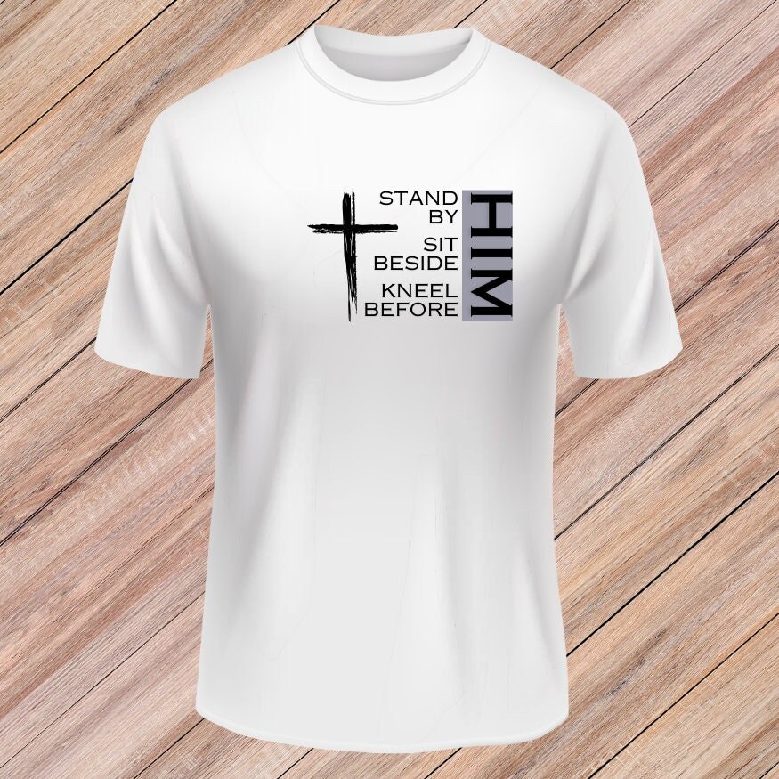Stand by Him Svg, Forgiven Eps, Christian Dxf, Christian Faith, Bible ...