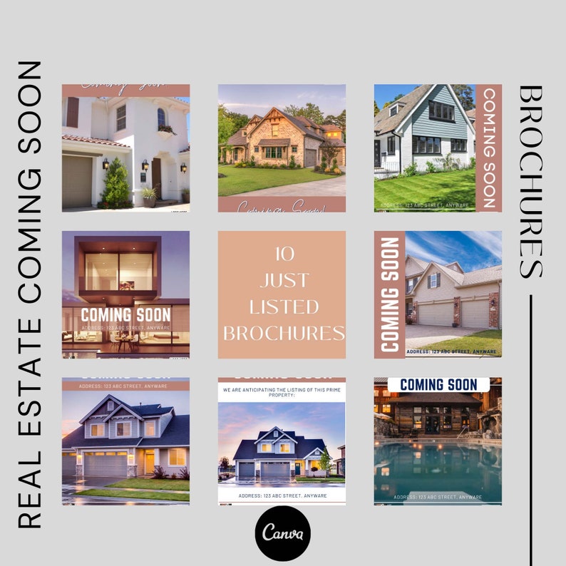 Real Estate Coming Soon Flyers: Canva Template (digital Download) - Etsy