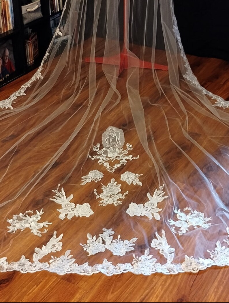 Virgin Mary Cathedral Veil - Etsy