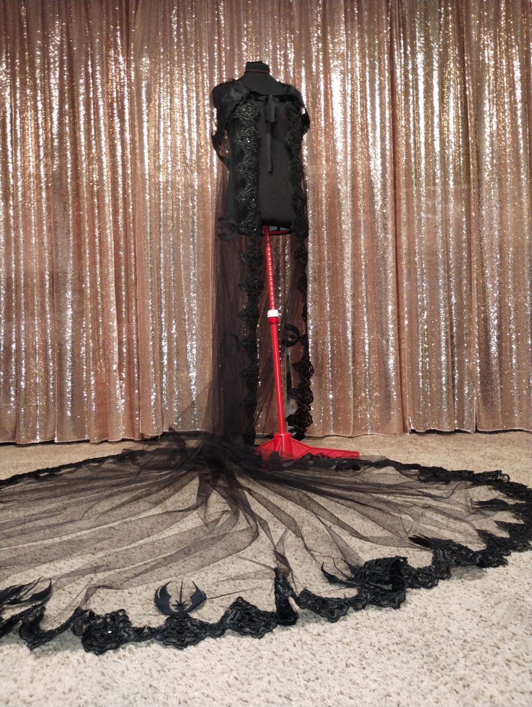 Black Hooded Jedi Cape - Etsy