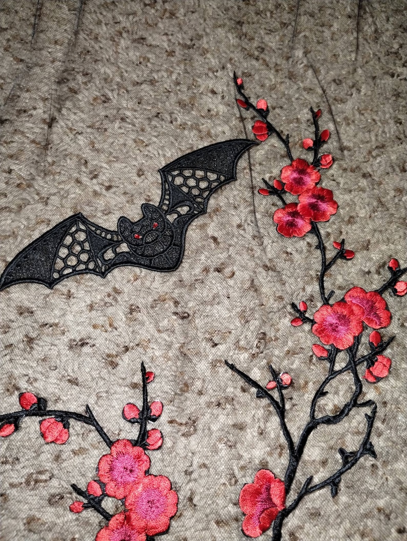 Black Cathedral Bat Veil - Etsy