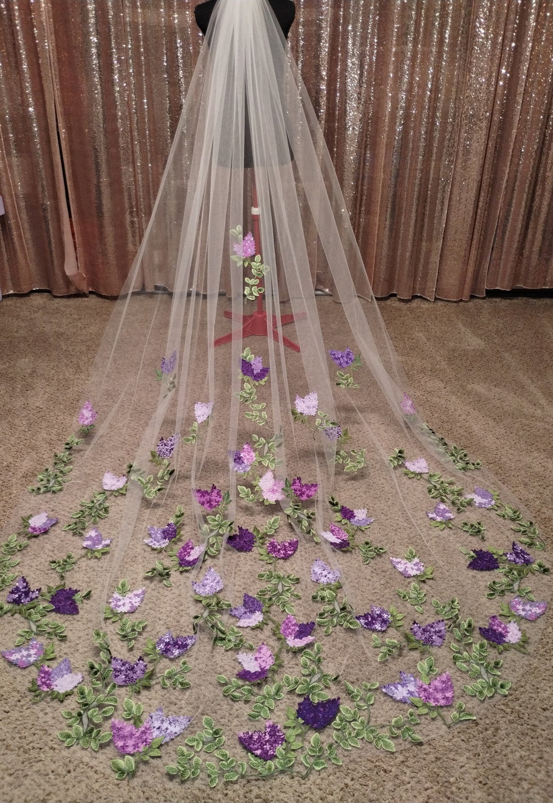 Lilac Veil - Etsy