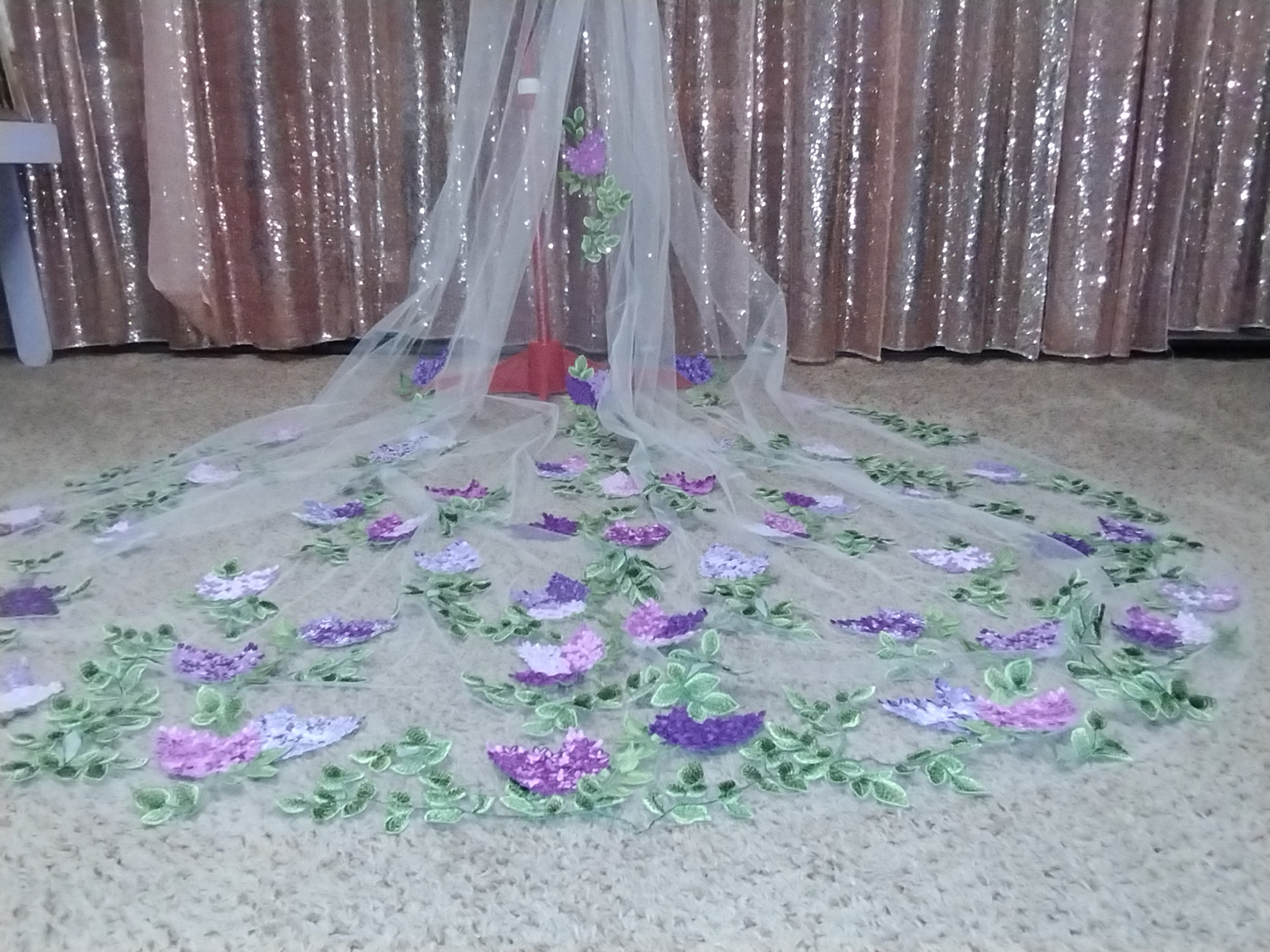 Lilac Veil - Etsy