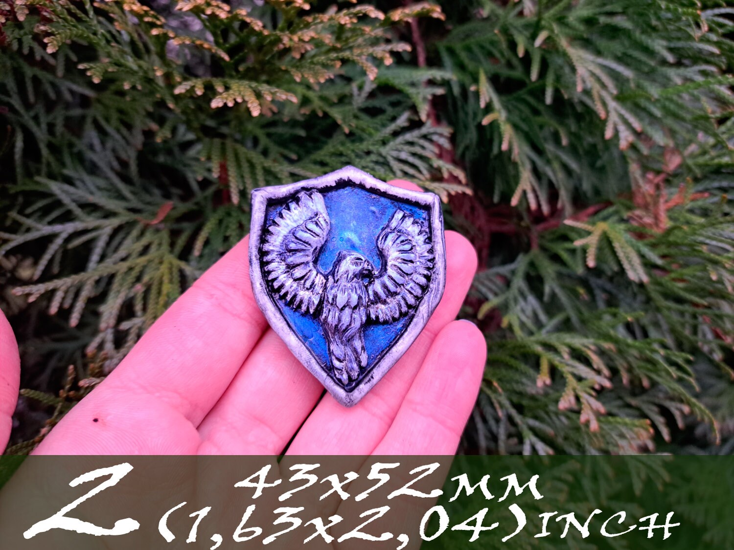 School of Magic, Academy of Magic Badge, Brooch, Polymer Clay, Snake ...