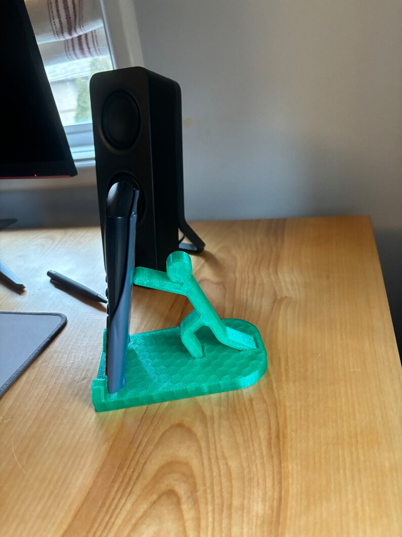 Stickman Phone Stand 3d Print Files - Etsy