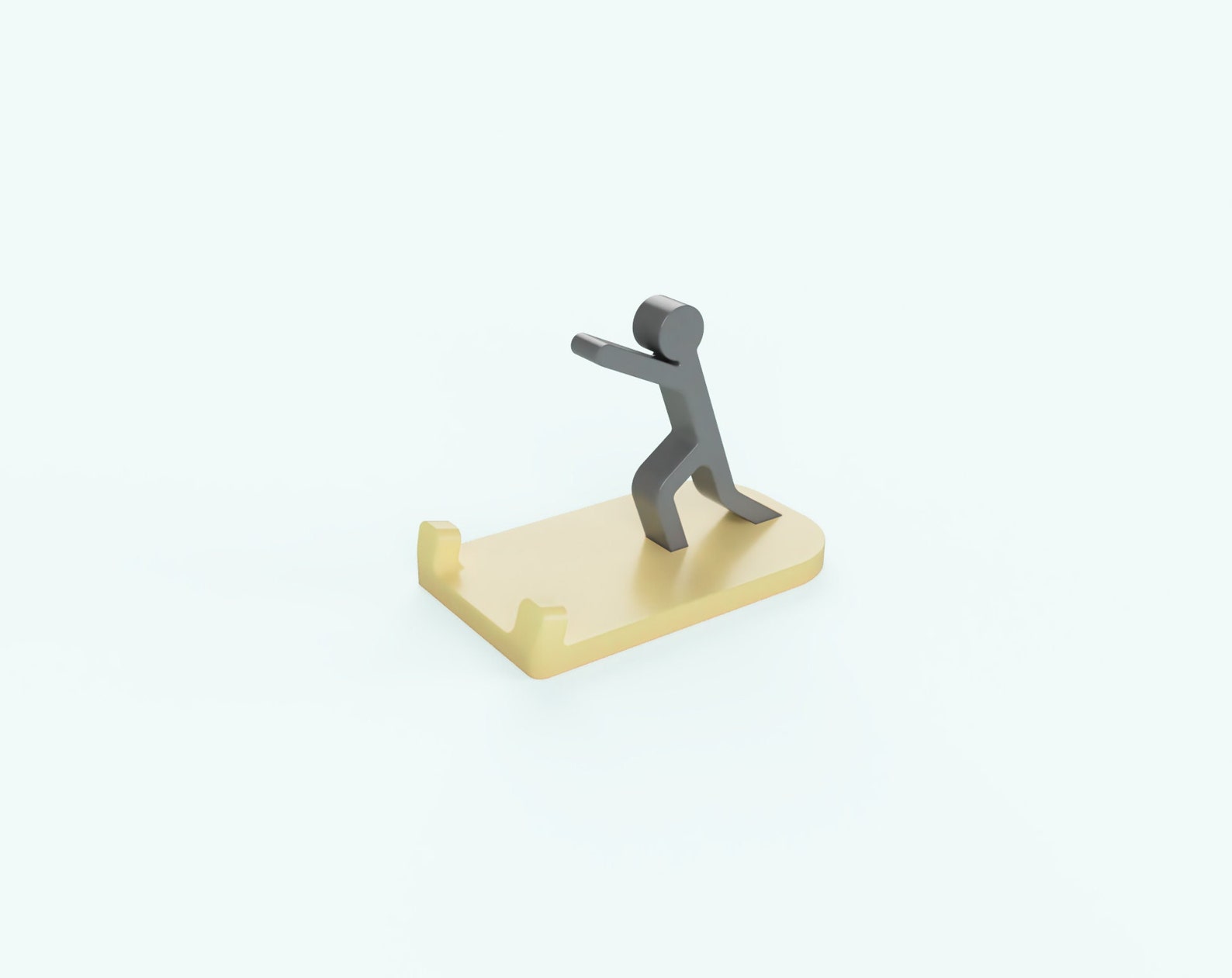 Stickman Phone Stand, 3d Print - Etsy