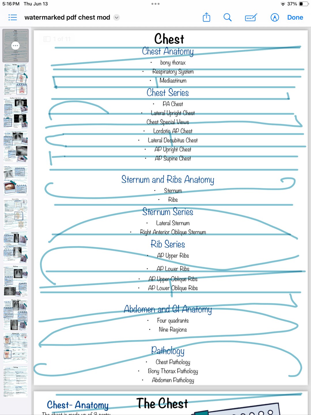 LMRT Chest Mod Study Guide - Etsy