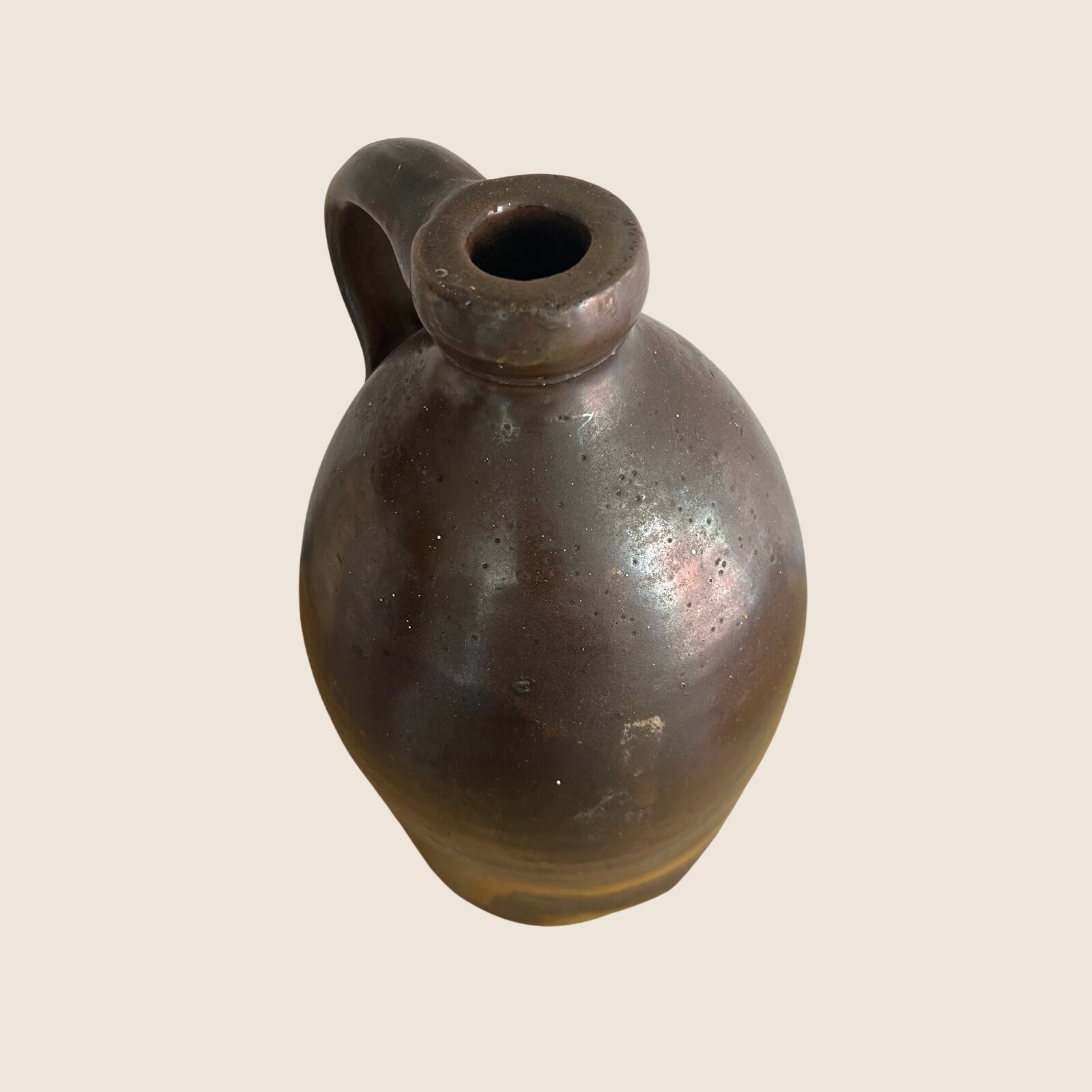 Antique Primitive Stoneware Ceramic Jug Pitcher - Etsy