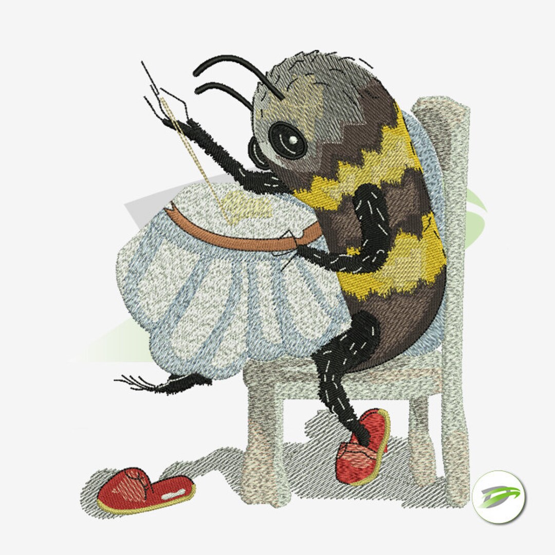 Stitching Bee Machine Embroidery - Etsy
