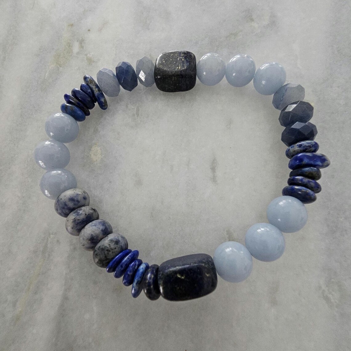 Blue Water Bracelet - Etsy