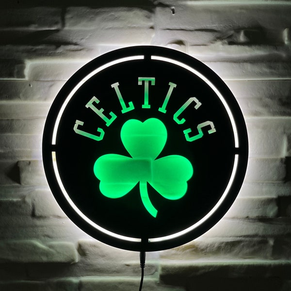 Celtics Led Logo - Etsy