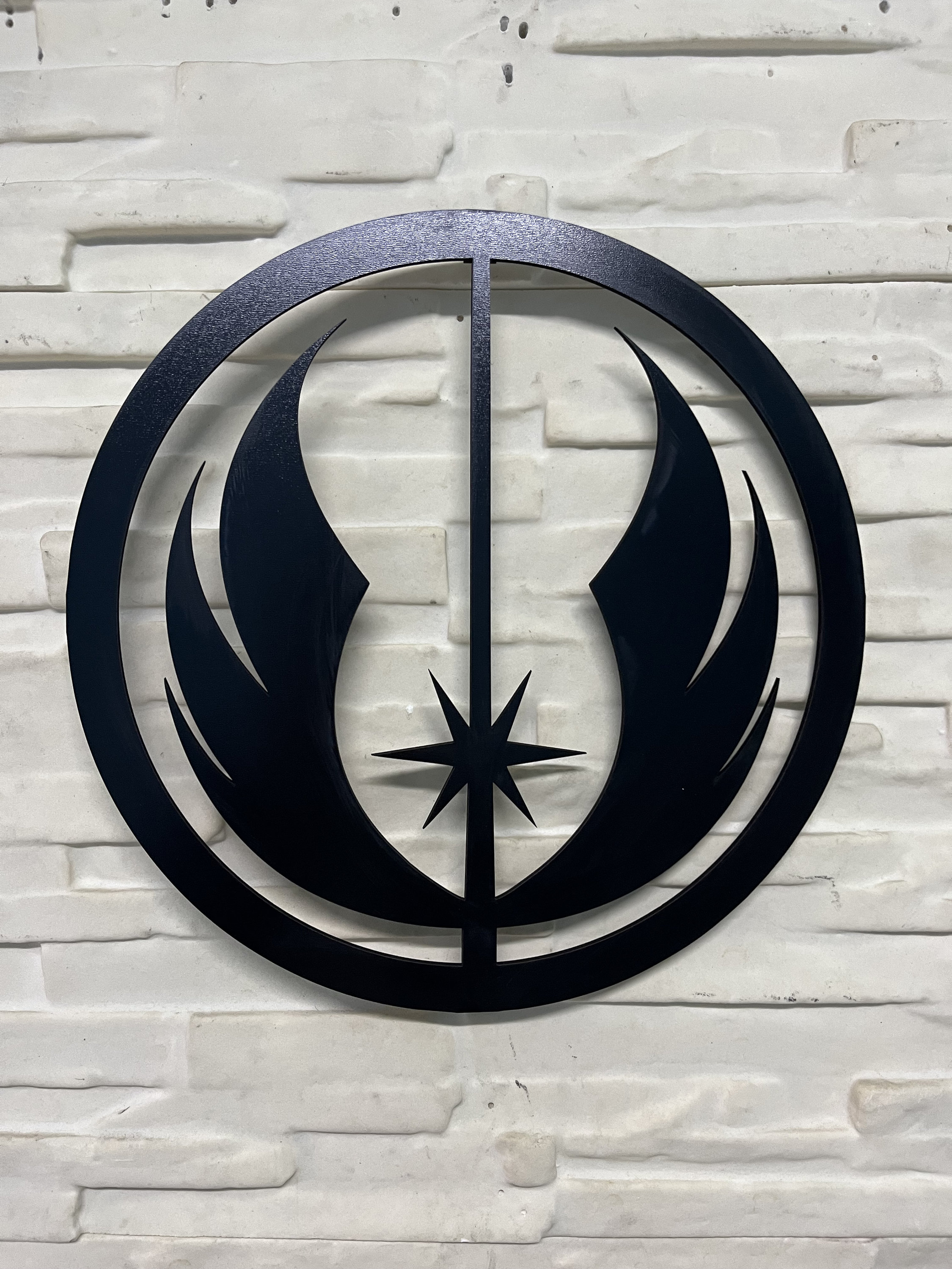 Star Wars Jedi Logo Led Sign Superhero Fans Wall Decor - Etsy