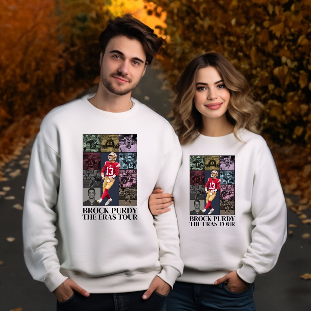 Brock Purdy the Eras Tour Shirt, Sweatshirt, Hoodie, Vintage 90s ...